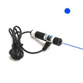 445nm Blue Dot Laser Module, Adjustable Cylindrical Lens Blue Laser ...
