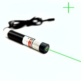 Adjustable Focus Lens High Power 515nm 100mW to 500mW Green Cross Laser ...